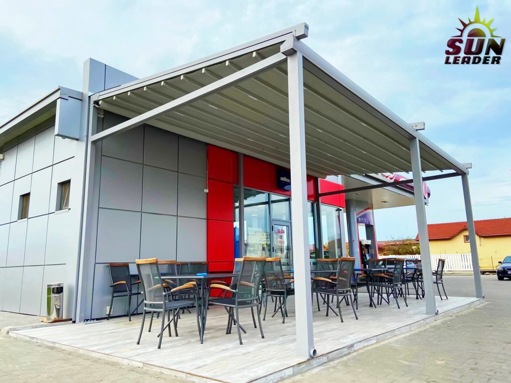 Pergola retractabila Flat. Modele de pergole retractabile pentru casa ...